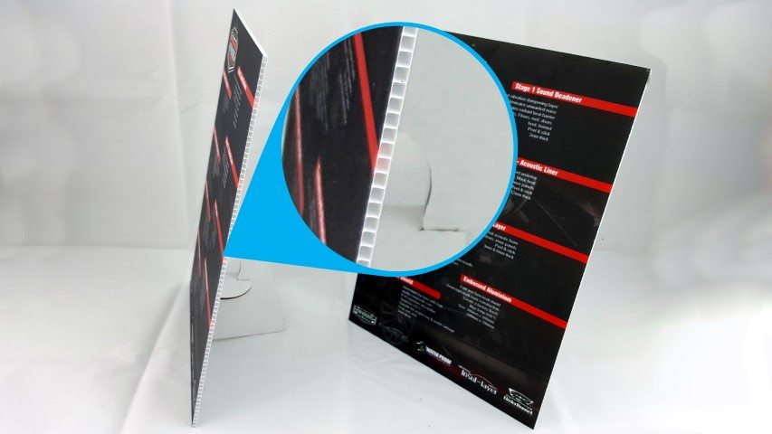Anti-Curl Corflute Strut Card Price List | Posterboy Printing